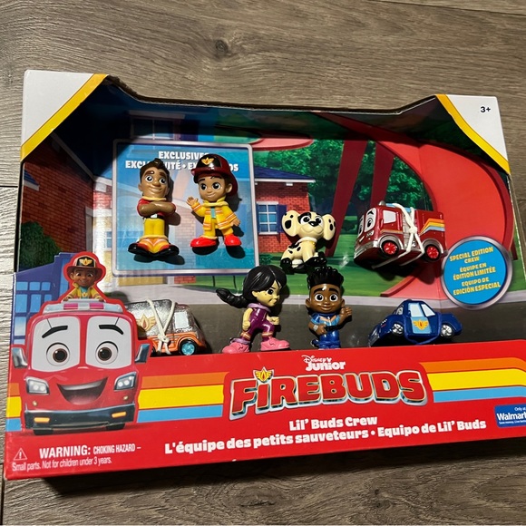 Fire Buds | Toys | Disney Junior Firebuds Lil Buds Crew 8 Action ...